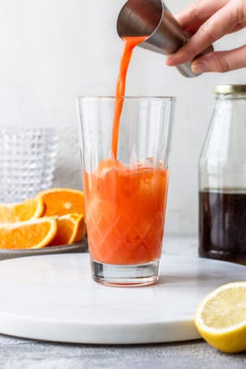 Orange Liqueur Cocktail With Maple Syrup - Cooking With Elo