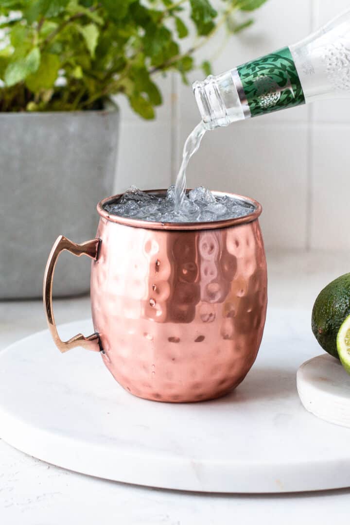 Fiery Ginger Mule - Cooking With Elo