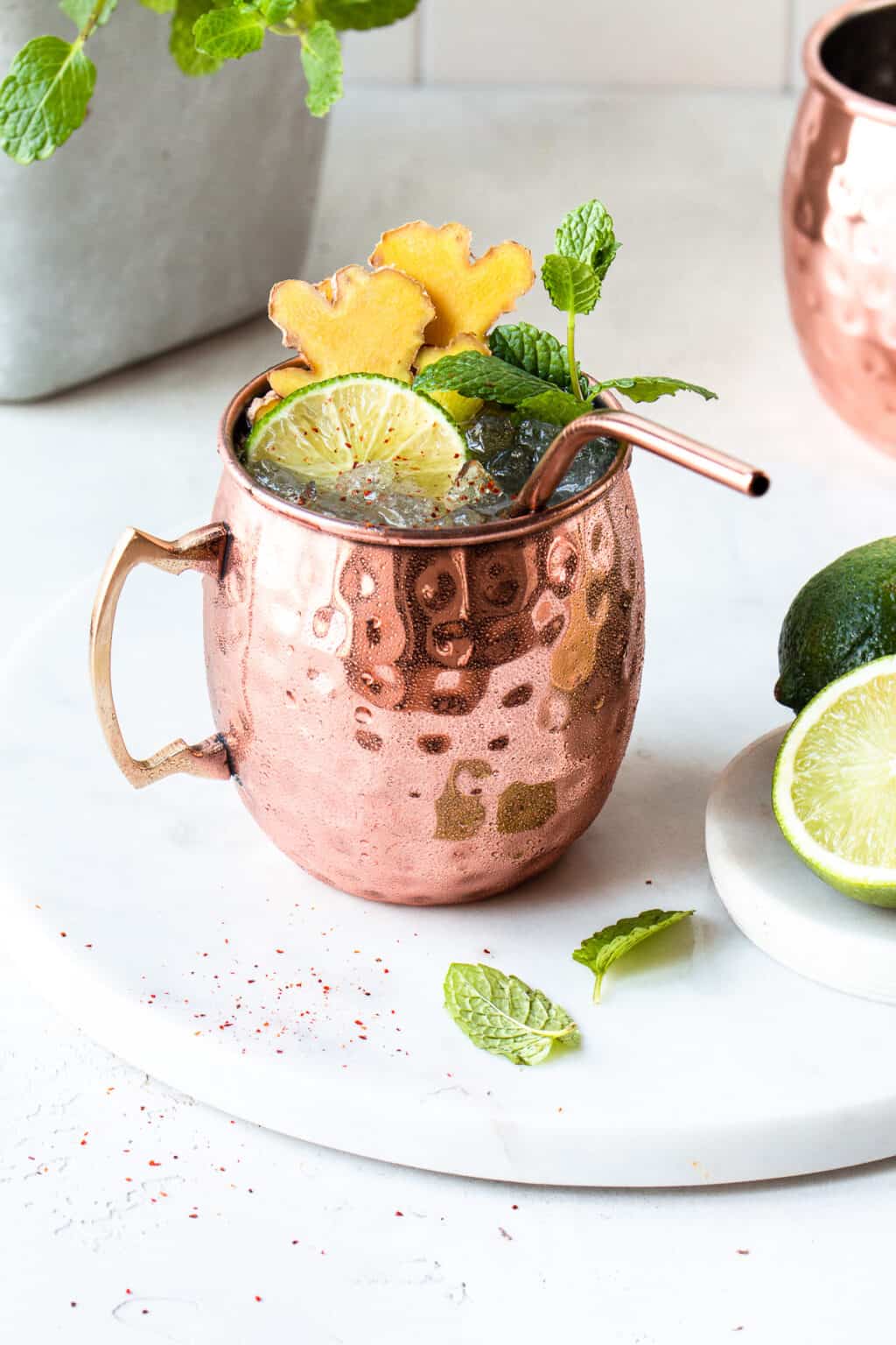 Fiery Ginger Mule - Cooking With Elo