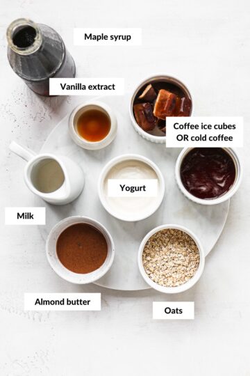 Iced Coffee Breakfast Smoothie (Without Banana) - Cooking With Elo