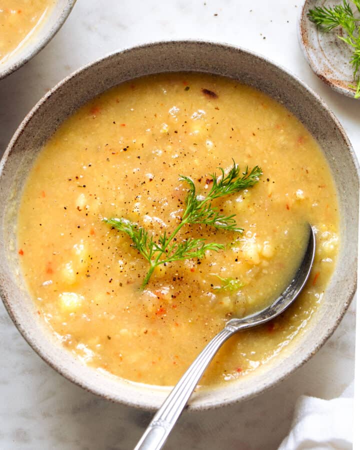 3-Ingredient Potato Soup (Without Milk) - Cooking With Elo