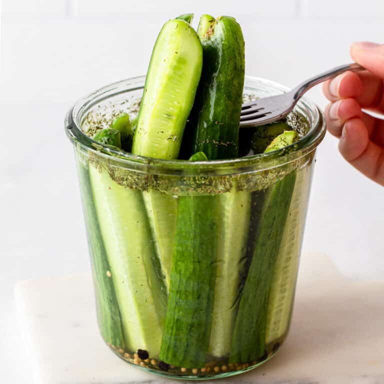 Pickled Baby Cucumbers - Cooking With Elo
