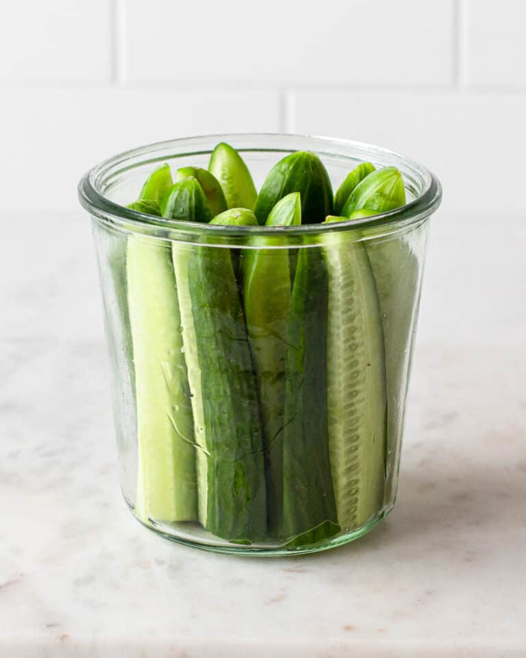 Pickled Baby Cucumbers - Cooking With Elo
