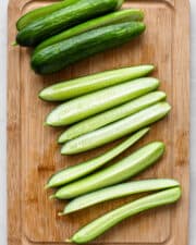 Pickled Baby Cucumbers - Cooking With Elo