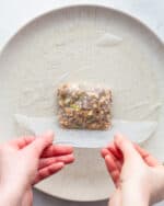 Vegan Rice Paper Dumplings (With Shredded Tofu) - Cooking With Elo