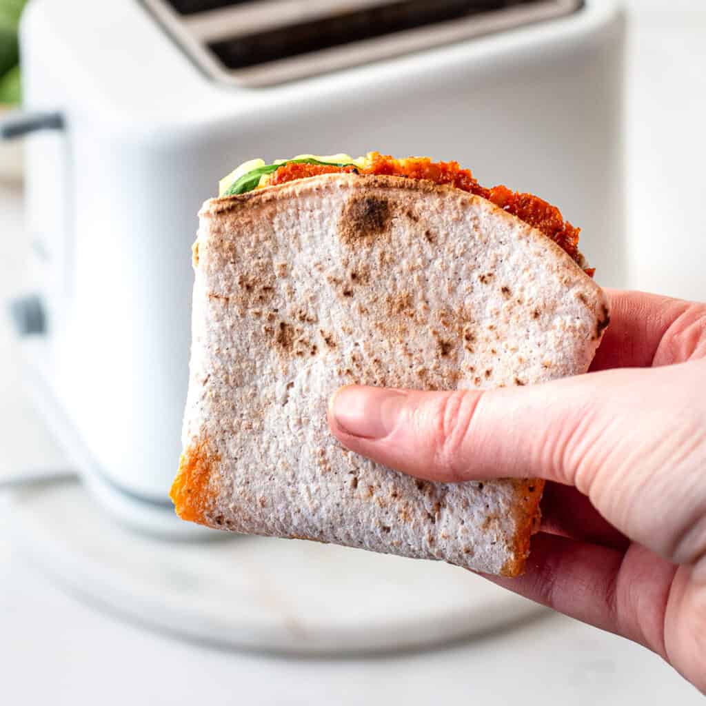 Cheesy Toasted Wrap (Toaster Wrap Hack) - Cooking With Elo