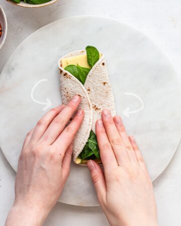 Cheesy Toasted Wrap (Toaster Wrap Hack) - Cooking With Elo