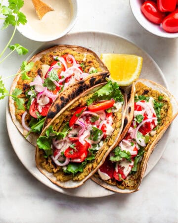 Smashed Falafel Wraps - Cooking With Elo