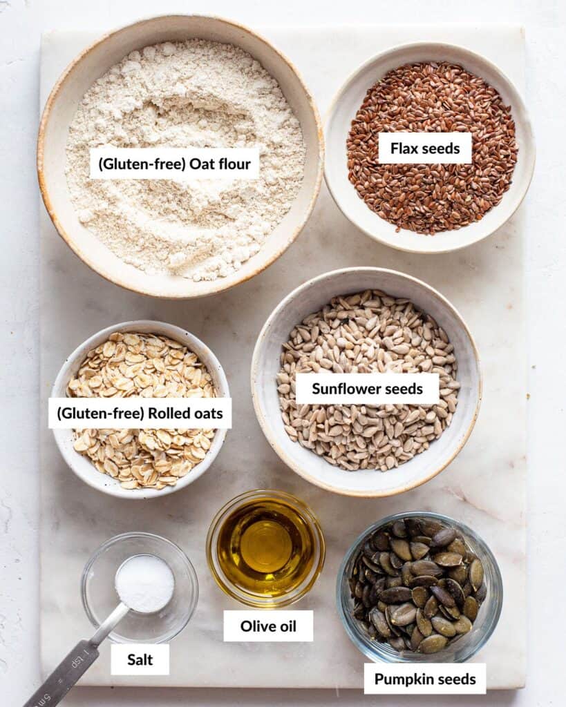 Multi-Seed Crispbread Recipe (Gluten-Free) - Cooking With Elo