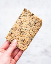 Multi-Seed Crispbread Recipe (Gluten-Free) - Cooking With Elo