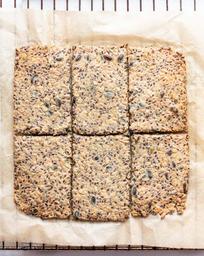 Multi-Seed Crispbread Recipe (Gluten-Free) - Cooking With Elo
