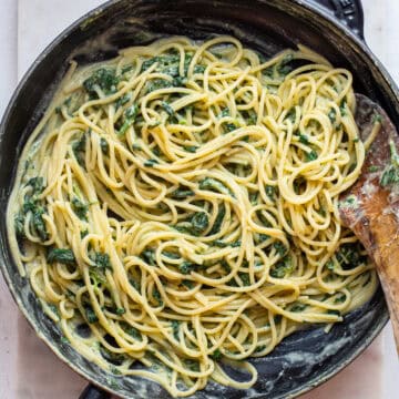 15-Minute Hummus Pasta - Cooking With Elo