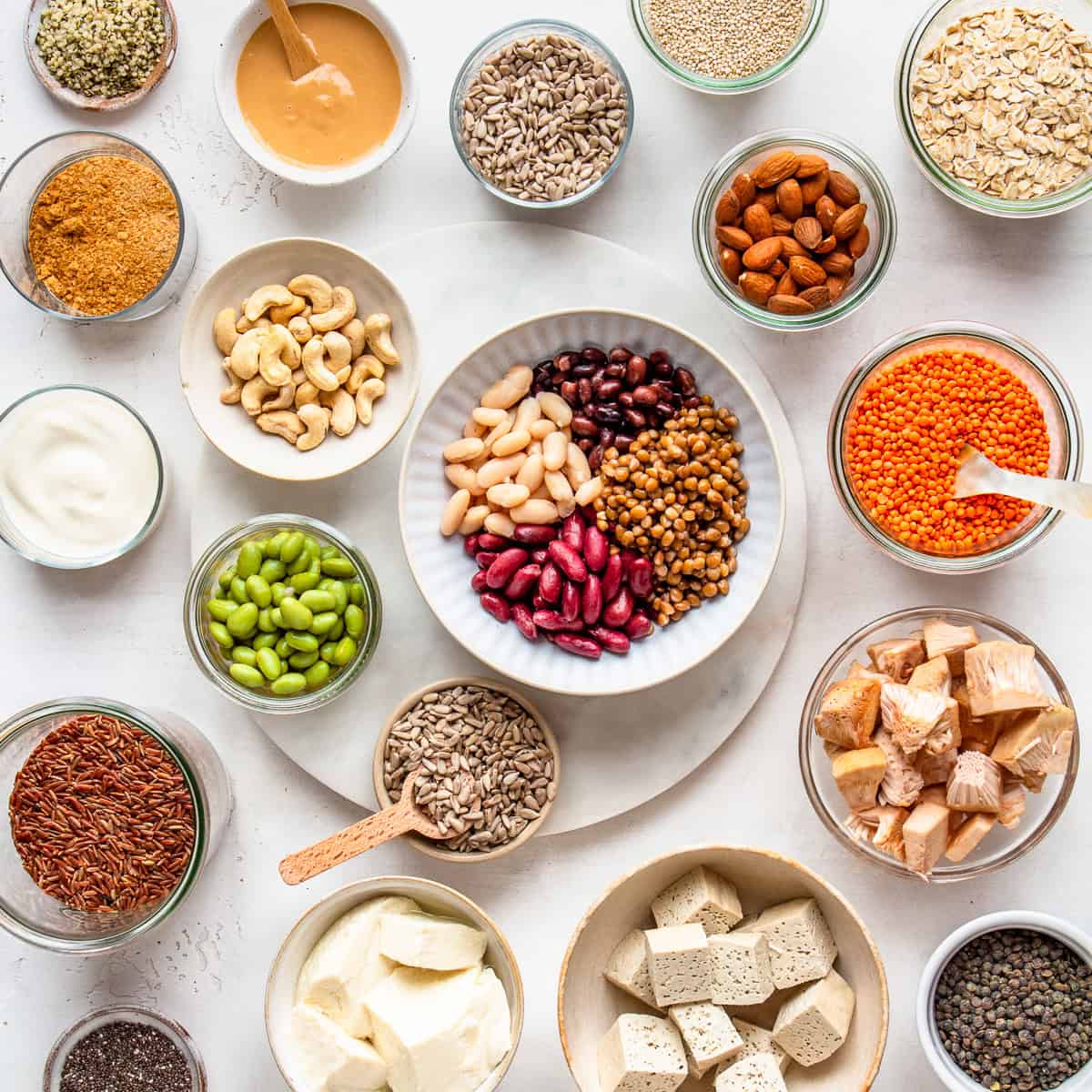 20+ Best Plant-Based Protein Sources (+ Printable Chart) - Cooking With Elo